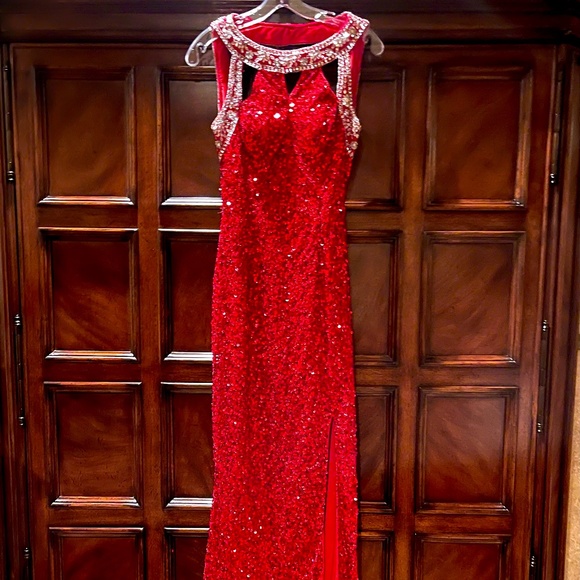 Scala | Dresses | Cherry Red Formal | Poshmark